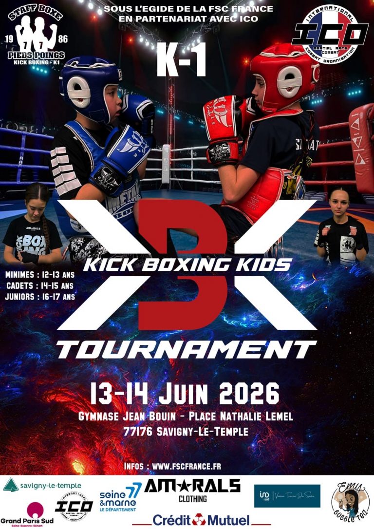 OPEN INTERNATIONAL DES JEUNES [12 À 17 ANS] "KICK-BOXING KIDS ...